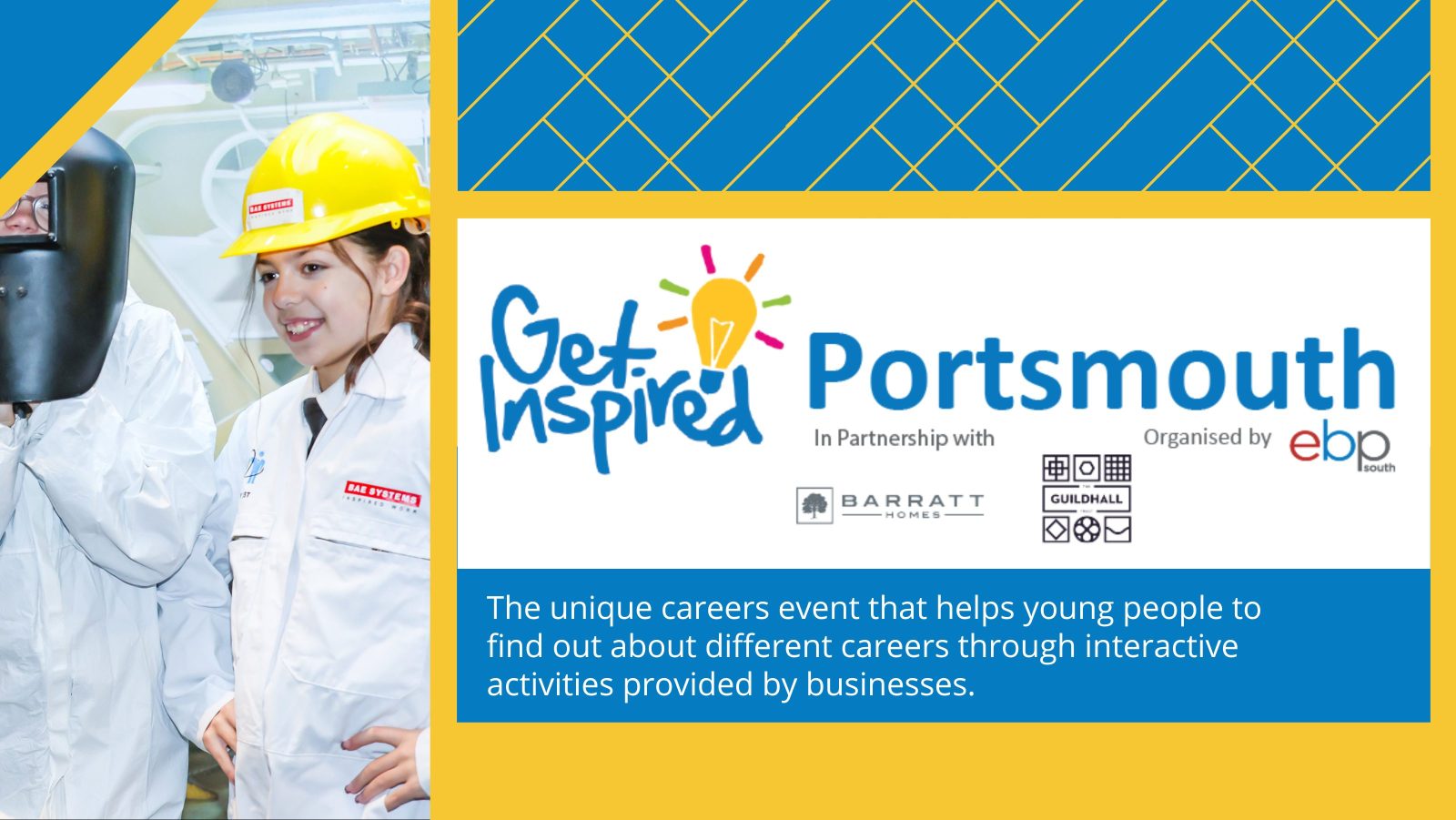 Get Inspired Portsmouth 2026, in partnership with The Guildhall Trust and Barratt David Wilson ...